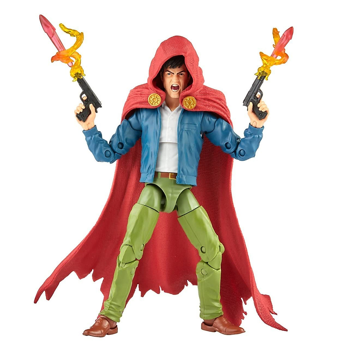 Marvel Hasbro Legends Series 6-inch Collectible Action The Hood Figure, Includes 4 Accessories and 1 Build-A-Figure Part