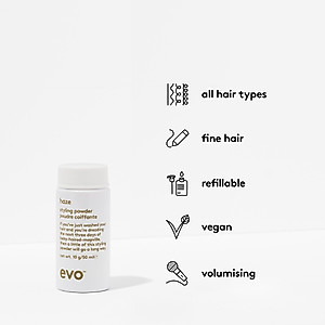 EVO Haze Styling Powder Spray Pump Refill - Hair Texture & Volume Spray - Volumizing with Matte Finish - 50ml / 10g