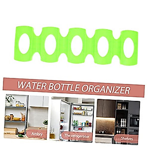 Anneome Mini Fridge Organizer Beer Cans Pad Drink Dispensers Water Bottles Holder Water Bottles Organizer Bottle Stacking Mat Refrigerator Beer Holder Soda can Organizer for Refrigerator
