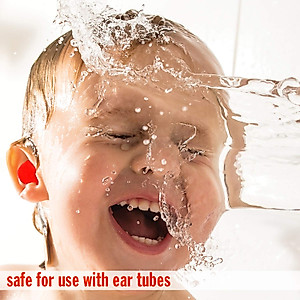 Mack's Soft Moldable Silicone Putty Ear Plugs - Kids Size, 6 Pair - Comfortable Small Earplugs for Swimming, Bathing, Travel, Loud Events and Flying | Made in USA