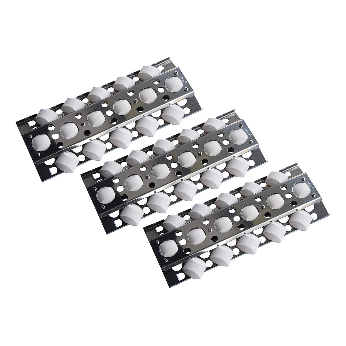 Hongso 16 1/2" Stainless Steel Heat Plate Shield Burner Cover Replacement for Select Turbo Gas Grill,3 Pack