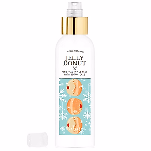 Jelly Donut Perfume Fine Fragrance Mist by Body Botanic 5 Fl Oz - with Botanicals and Sweet notes of Fluffy Doughnut, Raspberry Jam, Whipped Cream and Powdered Sugar.