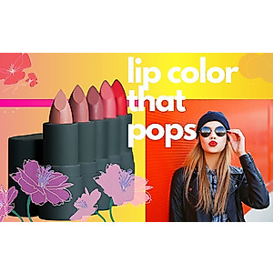 Pure Ziva Russet Brown Creamy Pearl Lipstick Color Moisturizing Paraben Free, No Animal Testing & Cruelty Free Lip Makeup Color