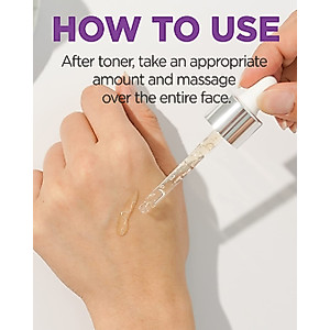 CORÉANA AMPLE:N Peptide Shot Serum - Anti-Aging Face Serum with Peptide Threads to Minimize Wrinkles and Improve Firmness - Peptide Serum to Lift Sagging Skin - Visibly Plump, 3.38 fl. oz.