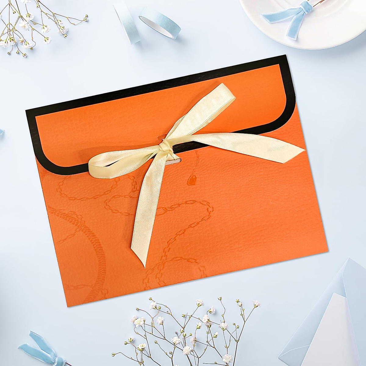 Bestshe Womens Silk Like Large Scarf Floral Satin Long Neck Scarf Lightweight Shawl Wrap with Gift Packed