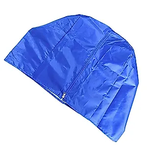 NGe 33x32x44cm Bird Parrot Cage Cover,Keep Warm Blackout Cage Cover,Windproof Light-Proof Sleep Reduces Distractions Night Accessories Cloth(Blue)
