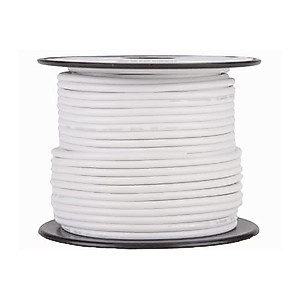 Audiopipe 14 GA Gauge 100' White Car Audio Home Primary Wire