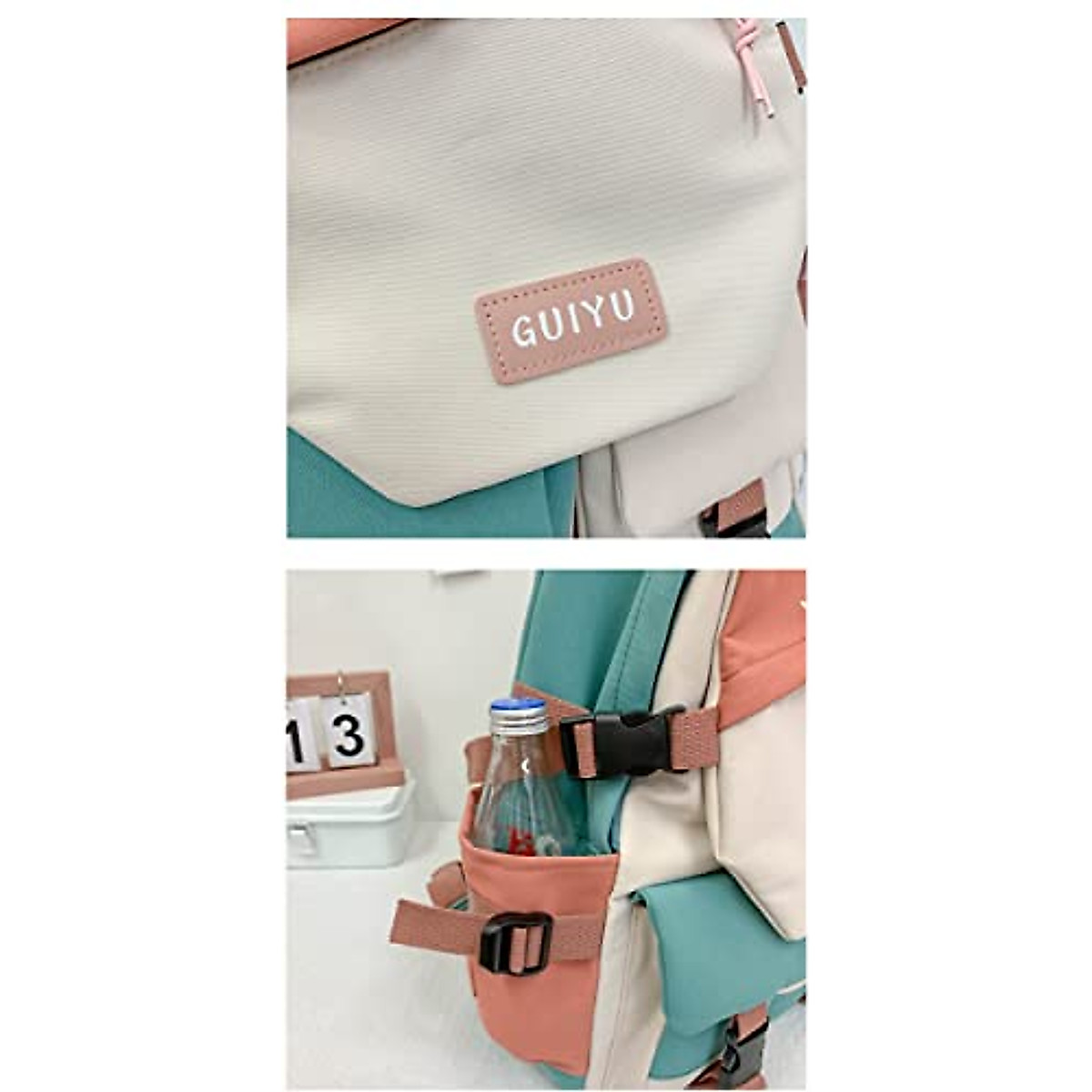 JUSTGOGO Korean KPOP TWICE Backpack Daypack Laptop Bag School Bag Mochila Bookbag Color A2