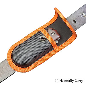 Nylon Sheath for 4''-4.25'' Multitool Knife,Horizontally Carry Knife Pouch Fits 4.25''-4.5'' Wide Folding Pocket Knife,Leatherman Tool Case,EDC Belt Holder COHOMELARS (Small Size)