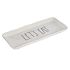 Servappetit Large Serving Platter - Ceramic - White