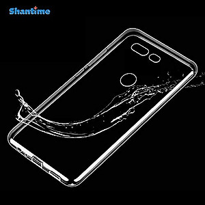 Infinix Zero 5 X603 Case, Scratch Resistant Soft TPU Back Cover Shockproof Silicone Gel Rubber Bumper Anti-Fingerprints Full-Body Protective Case Cover for Infinix Zero 5 Pro X603B (Transparent)