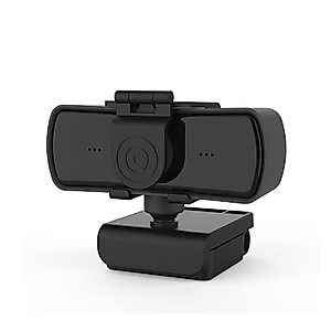 Wisoqu 1080P Business Webcam with Noise Cancelling Microphone, 3.26mm Focal Length 110° Wide Angle Lens HDMI USB PTZ Camera for Video Calls Conference, for Win7/Win8/Win10, for iOS OS/Vista/Linux