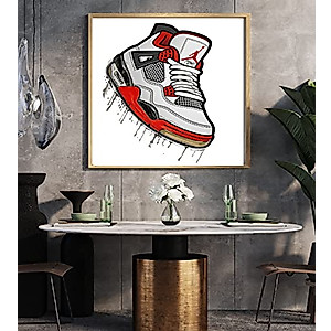 HT LIFE Sneaker Poster Hypebeast Room Decor Set of 5 Unframed (8''x10'') Hypebeast Posters Cool Posters Posters For Boys Room Sneakers Wall Art Decor Sneakerhead Poster