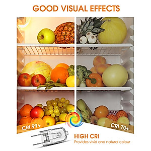 Flaspar G8 Halogen Light Bulbs, 20W G8 Bi-Pin Base Halogen Bulb, 120V Dimmable T4 JCD Type G8 Base for Microwave Hood Light Bulb, Warm White Under Cabinet Puck Lights Replacements, Xenon Bulb, 6 Pack