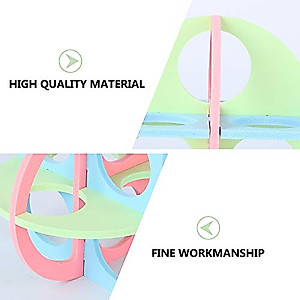 2PCS Pet Hamster Fitness Circle Toys Funny Hamster Playthings (Random Color) Funny Toys