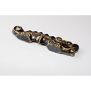 Cast Iron Dragon Shape Brush Rest Calligraphy Painting Sumi-e Tool