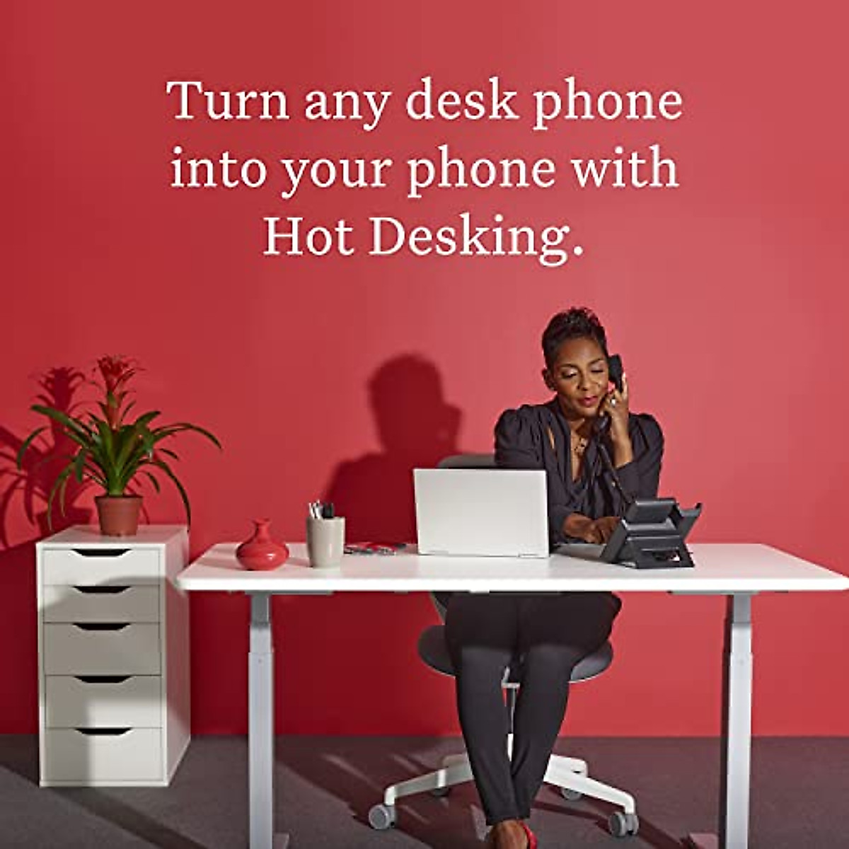 Ooma 2602W Wi-Fi IP Desk Phone. Works only with Ooma Office Cloud-Based VoIP Phone Service with Virtual Receptionist, Desktop and Mobile app, Videoconferencing. Subscription Required.