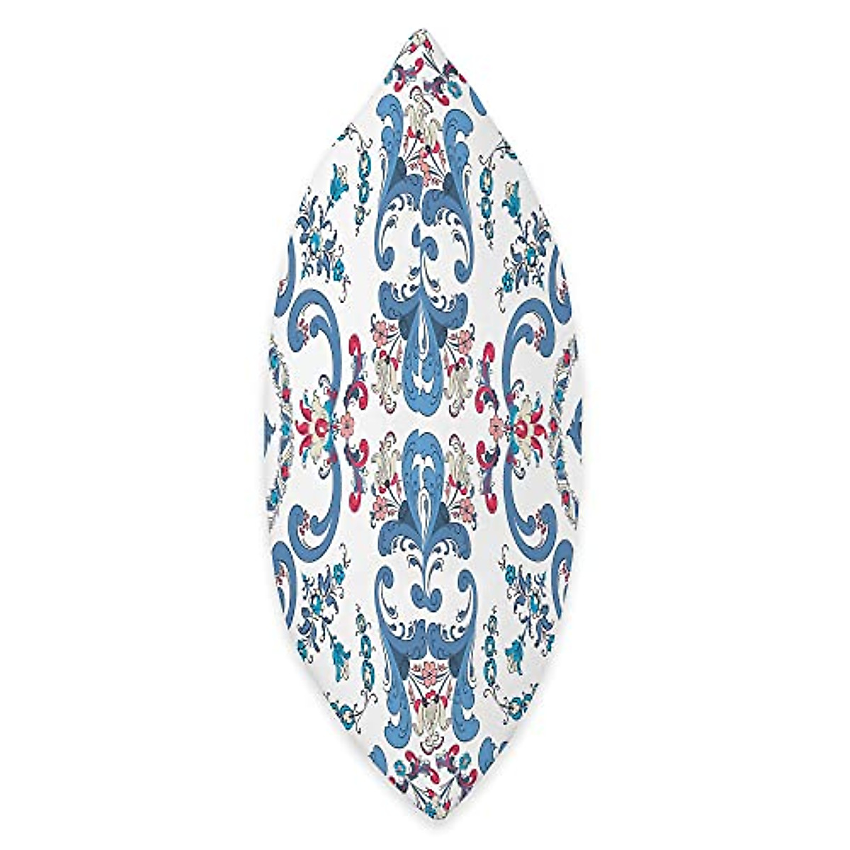 Eventyr Rosemaling Tees Scandinavian Norwegian Rosemaling Throw Pillow, 16x16, Multicolor