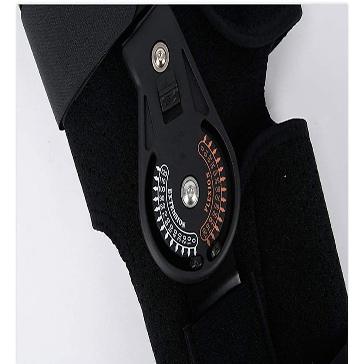 Knee Braces for Knee Pain Arthritis Adjustable Hinged Knee Brace Support for Ligaments Sports Injury Walking Training Leg Restoration Protector (Size : M)