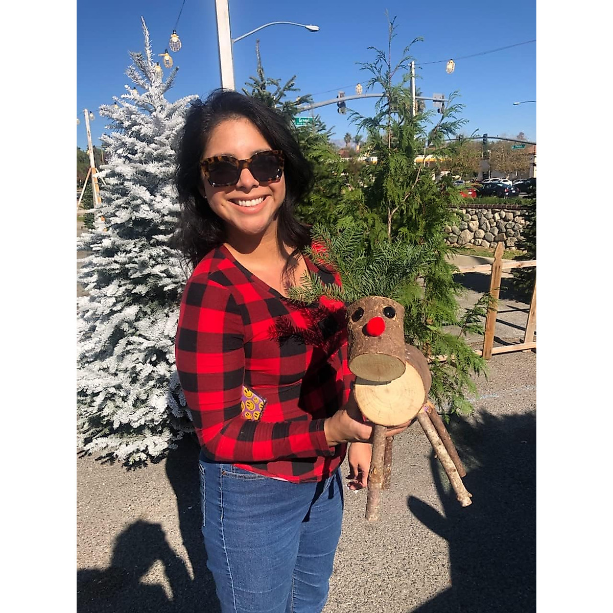 FEISEDY Classic Women Sunglasses Fashion Thick Square Frame UV400 B2471