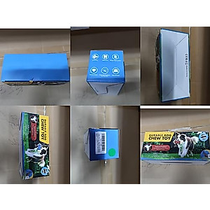 Tough Dog Toys for Aggressive Chewers,Dog Puzzle Toys Indestructible Dog Toys, Interactive Dog Chew Toys with Beef Flavor Rubber Dog Enrichment Toys for Small/Medium/Large Dogs