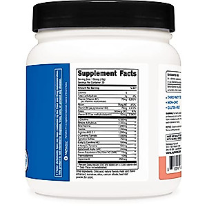 Nutricost Stim-Free Pre-Workout, 30 Servings (Pink Lemonade) - Caffeine Free, Stimulant Free, Non-GMO, Gluten Free
