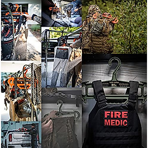 Tough Hanger XL | American Made | Unbreakable Heavy Duty Hanger | Premium Military Grade| X-Large Standard Hanger |180 LB Capacity | The Only Hangers with a Built-in Carry Handles | Veteran Owned