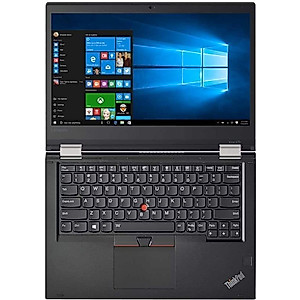 Lenovo ThinkPad Yoga 370 Touch Backlit Business Laptop, Intel Core i7-7600 Up to 2.6GHz, 8RAM, 256GB SSD, Wi-Fi, Camera Windows 10pro (Renewed)