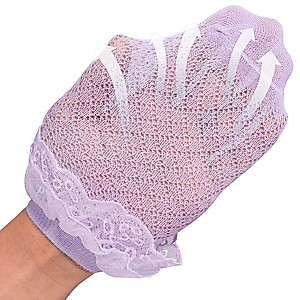 Looching 5 Pairs Toddler Girls Ruffle Lace Socks Cotton Baby Kids Mesh Thin Frilly Ankle Princess Dress Sock 1-9T Multicolor