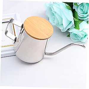 COLLBATH Stainless Steel Kettle Stovetop Tea Kettle Espresso Coffee Maker Machine Coffee Can Tea Kettle Coffee Espresso Maker Vintage Coffee Maker Coffee Pot Coffee Kettle