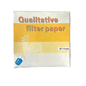 Deschem 110mm 20-25μm Qualitative Filter Paper OD=11cm Fast Speed 100 Piece/Lot