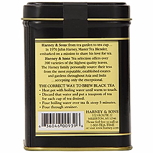Harney & Sons Loose Leaf Black Tea, Chocolate Mint, 4 Ounce