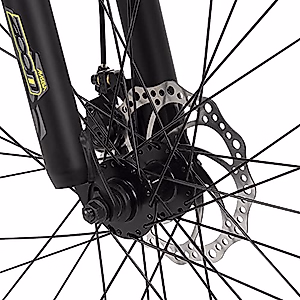 ROYCE UNION RTE 26” Electric Mountain Bike, Pedal Assist to 20MPH, Matte Black, 8 Speed, Removable 36V 10.4AH Lithium Battery