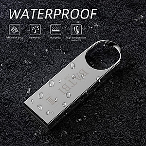 USB Flash Drive 5 Pack 16GB Flash Drives Thumb Drive, 2.0 Memory Stick with Zinc Alloy Design, Jump Drive Pendrive for Data Storage and Backup, Gift USB Disk Zip Drive