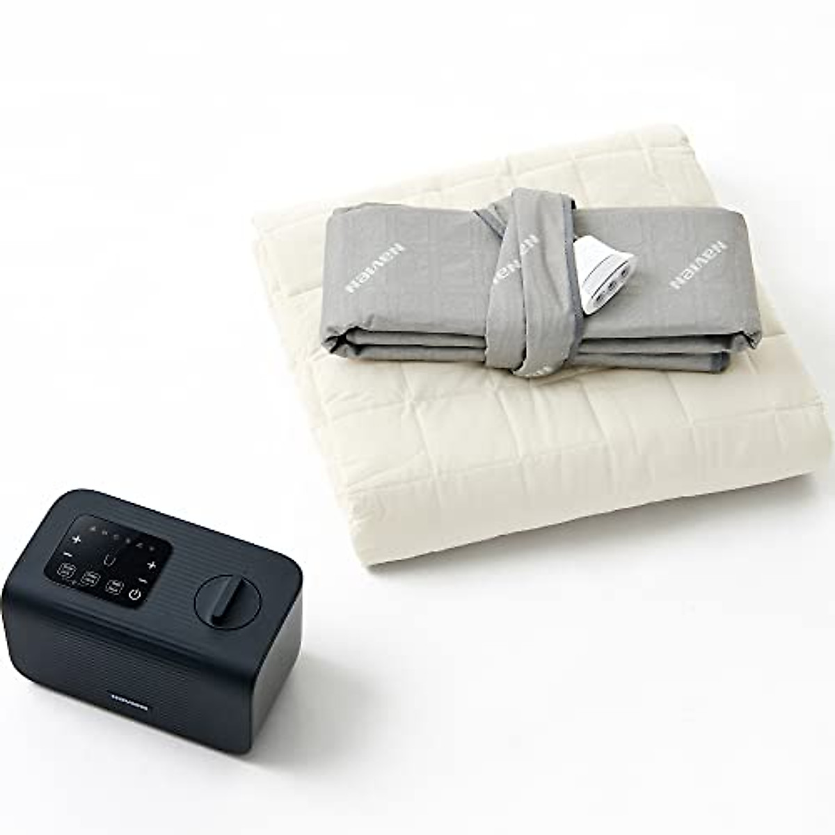 Navien Mate EQM 580, Queen – EMF-Free Water Heated Mattress Pad Warmer – Dual Temperature Control – WiFi Enabled & Eco-Friendly – Helps Soothe & Relieve Stress, Muscle Soreness, & Tension