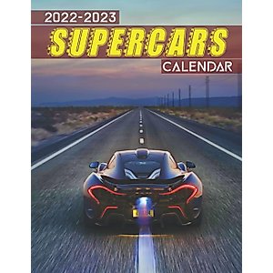 Supєrcαrs calendar 2023: 18 Month Planner To Keep You On Track. Perfect Gift! From JUN 2022 to Dec 2023