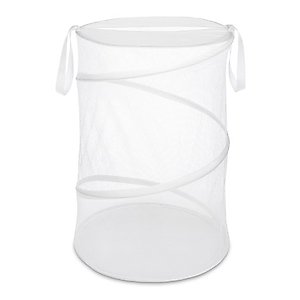 Whitmor 18" Collapsible Laundry Hamper White