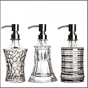 Soap Dispenser Soap Dispenser Bottle with Pump Liquid Dispenser Gilded Soap Dispenser, Liquid Dish Dispensers Bottles (Color : Soap Dispenser E)