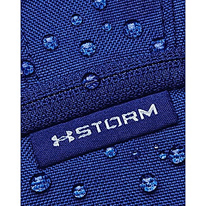 Under Armour Hustle 5.0 Team Backpack, (400) Royal/Royal/Metallic Silver, One Size Fits All