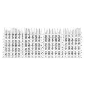 Happyyami 20 pcs Fence Wall Spikes Anti Climb Fence Wall Spikes Burglars Garden Security Anti Climb cat/Intruder Deterrent