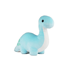 Avocatt Blue Brontosaurus Dinosaur Plushie - 10 Inches Stuffed Animal Plush Dino - Plushy and Squishy Long Neck Dinosaur - Cute Toy Gift for Boys and Girls