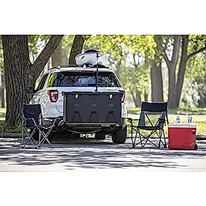 Buyers Products 1707020 Hitch-Mounted Poly Cargo Carrier , Black