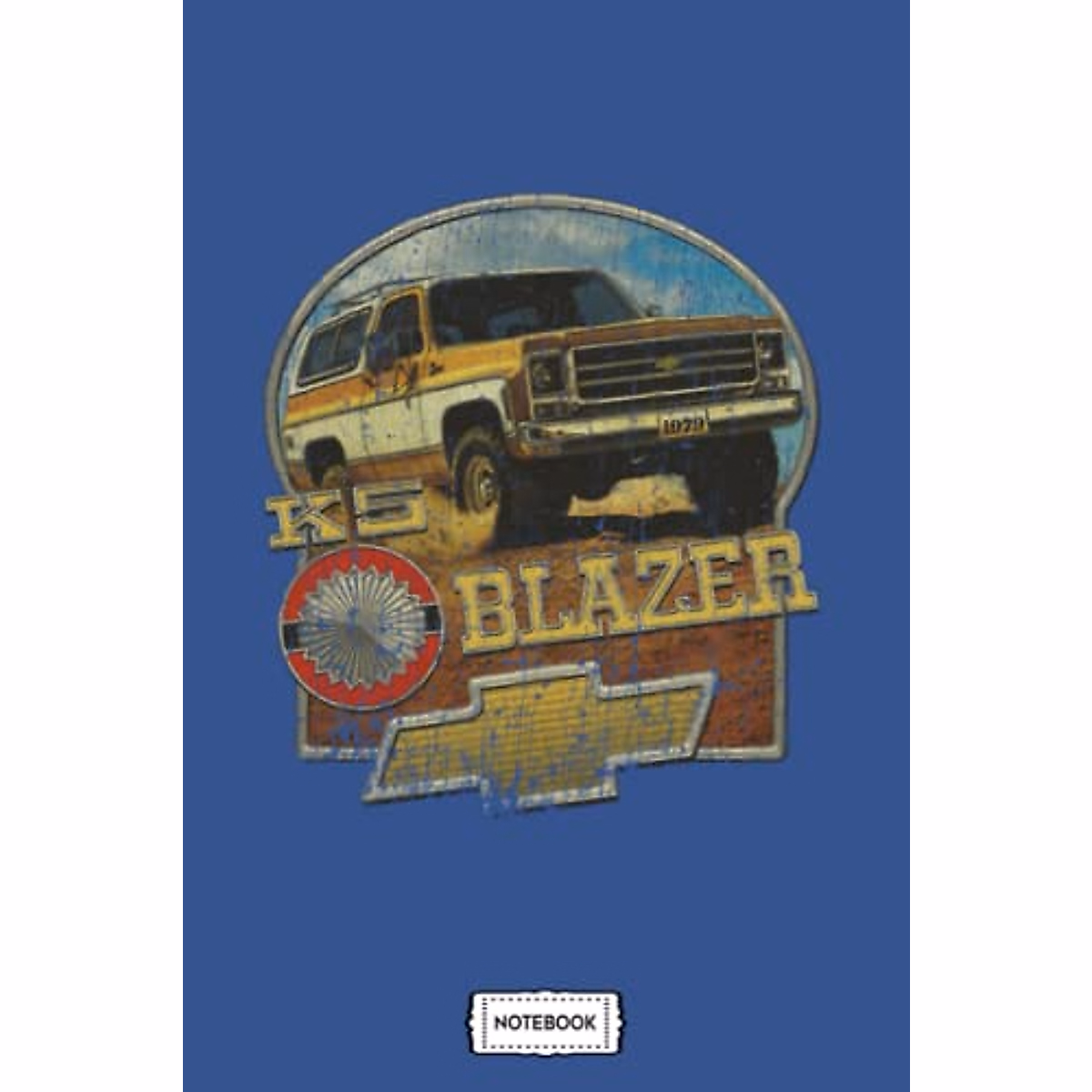 K5 Blazer 1979 B30106 Notebook: Matte Finish Cover, 6x9 120 Pages, Journal, Lined College Ruled Paper, Diary, Planner