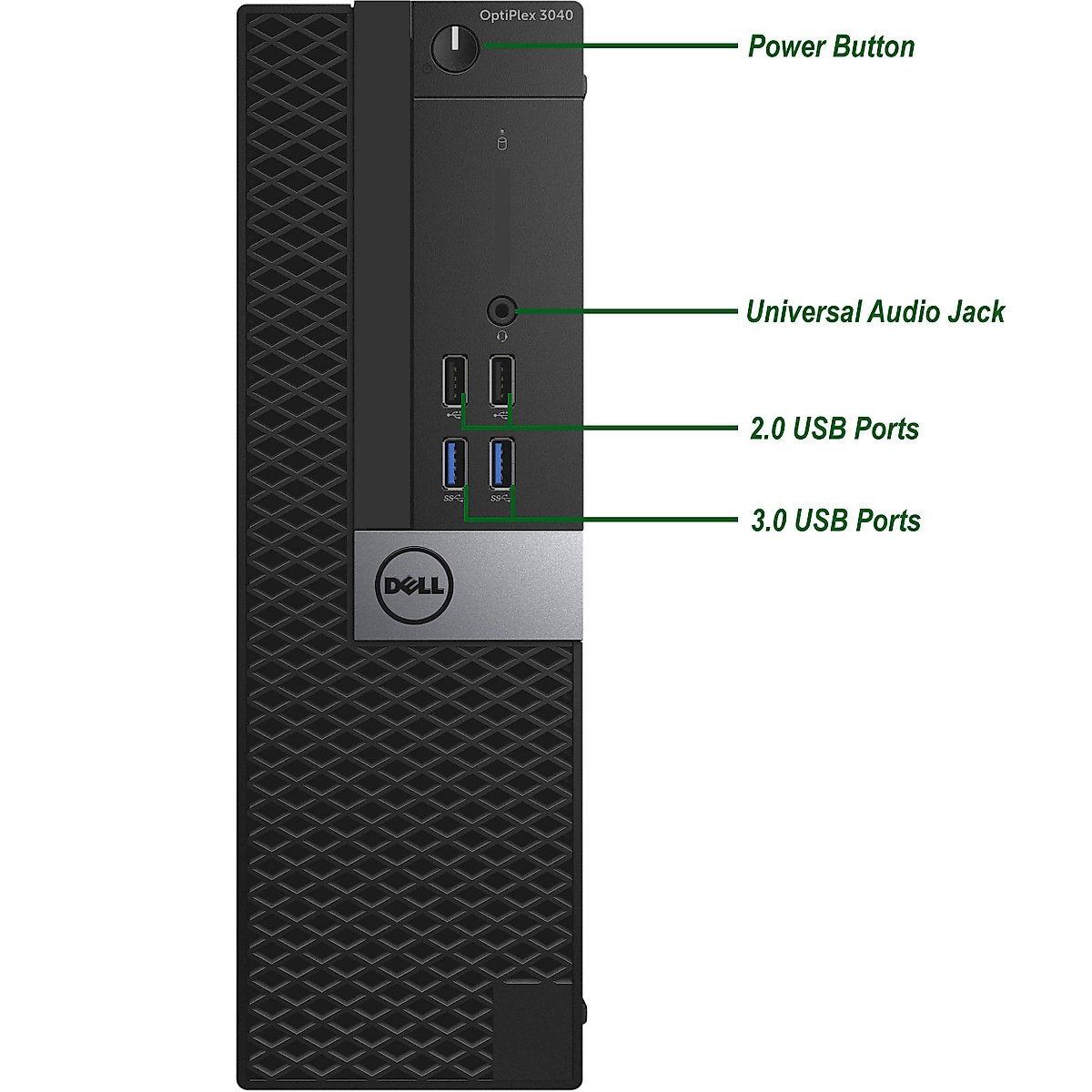 Dell OptiPlex Small Form Desktop Computer, Intel Core i5 6500, 3.2GHz Processor, 16GB Ram, 500GB Solid State Drive,WiFi | Bluetooth, NVIDIA GT 1030 2GB DDR5, Windows 10 (Renewed)