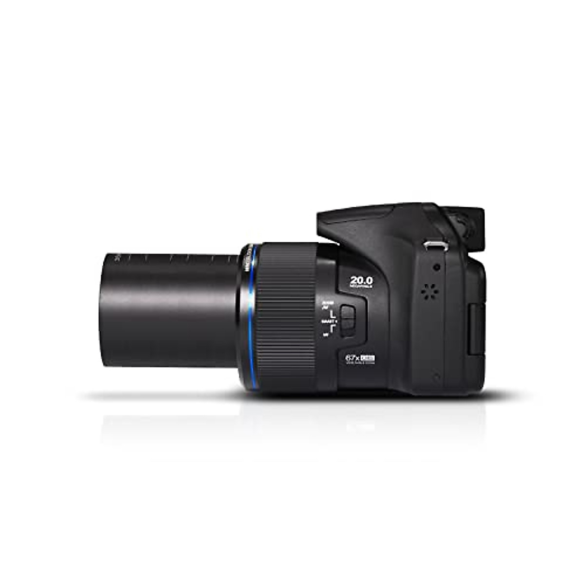 Minolta MN67Z 20MP Digital Camera (Black) + Transcend TS32GSDC300S 32GB UHS-I U1 SD Memory Card + Tri-fold Memory Card Wallet + Table Tripod Hand Grip + Hi-Speed SD USB Card Reader + Cleaning Cloth