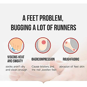 AONIJIE Toe Socks for Men and Women High Performance Athletic Five Finger Socks Soft,Comfortable and Breathable, Ankle-Medium