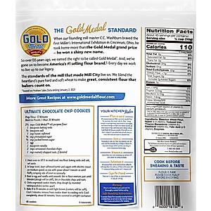 Gold Medal Flour All-Purpose, 3 lb Resealable Bag
