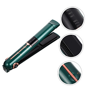 Curling Iron Multifunctional Hair Straightener Hair Straightening Tool Wireless Hair Curler Device Curling Wand for Hair Styling Hair Straightener Curler Hair Styling Tools