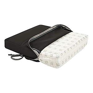 Classic Accessories Ravenna Water-Resistant 21 x 19 x 5 Inch Patio Seat Cushion, Espresso, Patio Loveseat Cushion