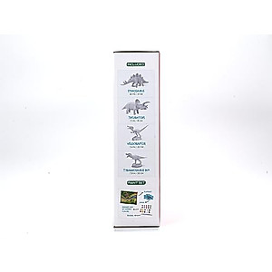 Nene Toys Dinosaur Painting Kit for Kids 3-7 Years [The Kings] – Includes 4 Museum Replicas, 2 Paint Sets, 2 Brushes, Educational Poster and Playmat – Art & Craft Paint Toy for Boys and Girls